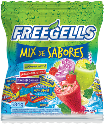Freegells Mix Sabores - Riclan