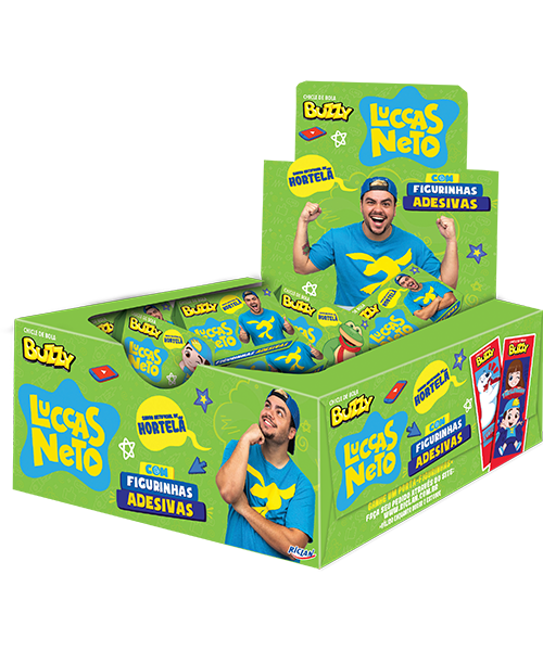 Chicle Buzzy Luccas Neto - Riclan